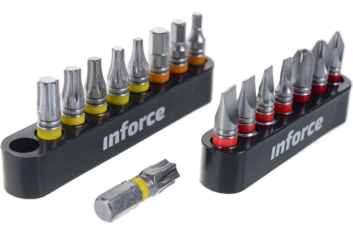 Набор инструментов Inforce 77 предметов 1/2 дюйма и 1/4 дюйма, Сталь Cr ...