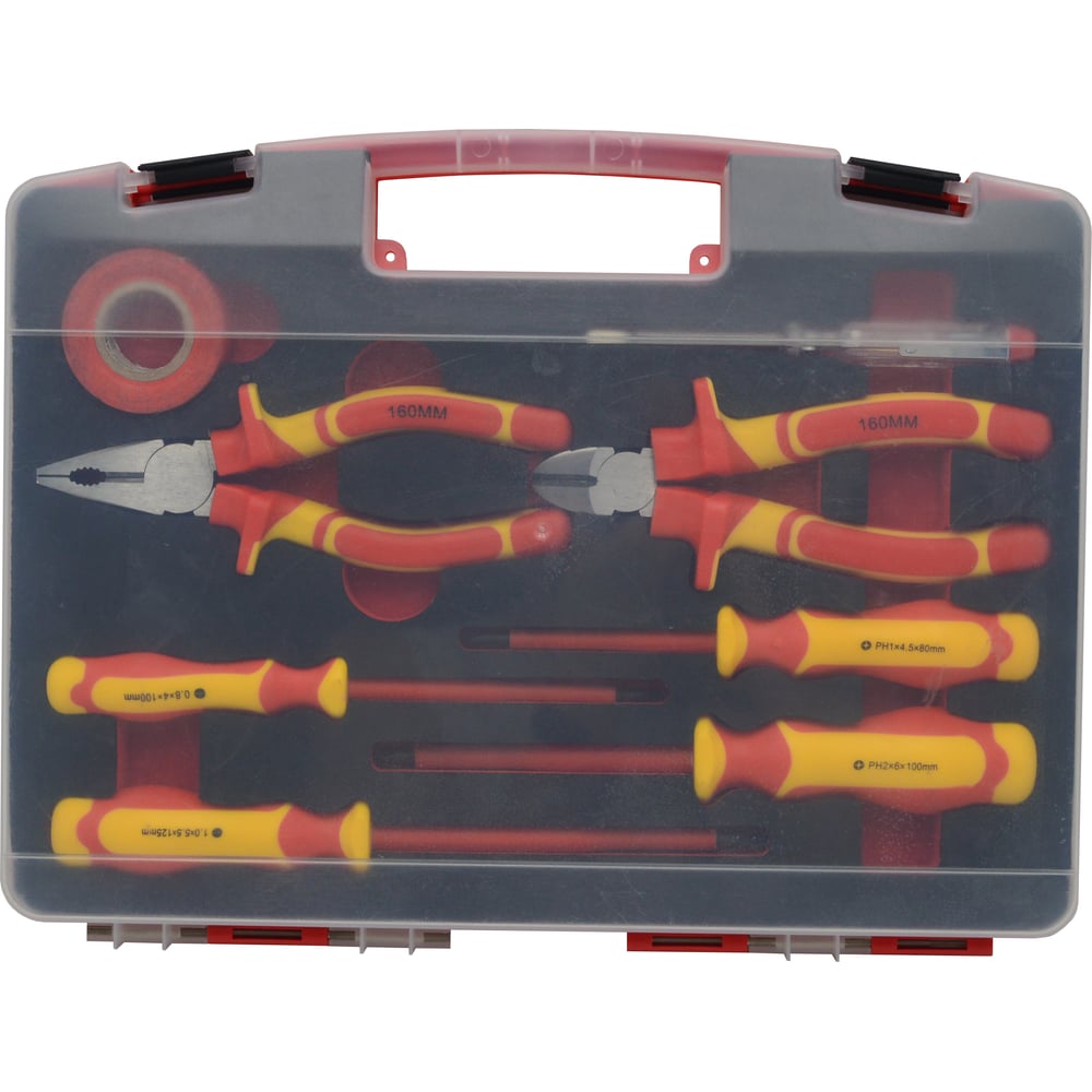 Набор изолированного инструмента VDE до 1000В 8 шт WEDO WD541A ...