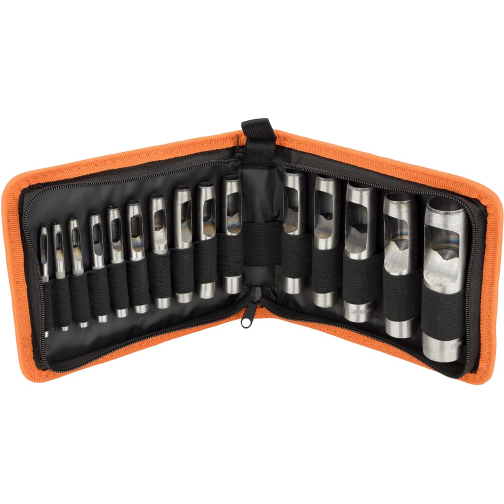 Набор просечек АвтоDело 3.0-25.0 мм 15 шт. в сумке 40415 13398 ...