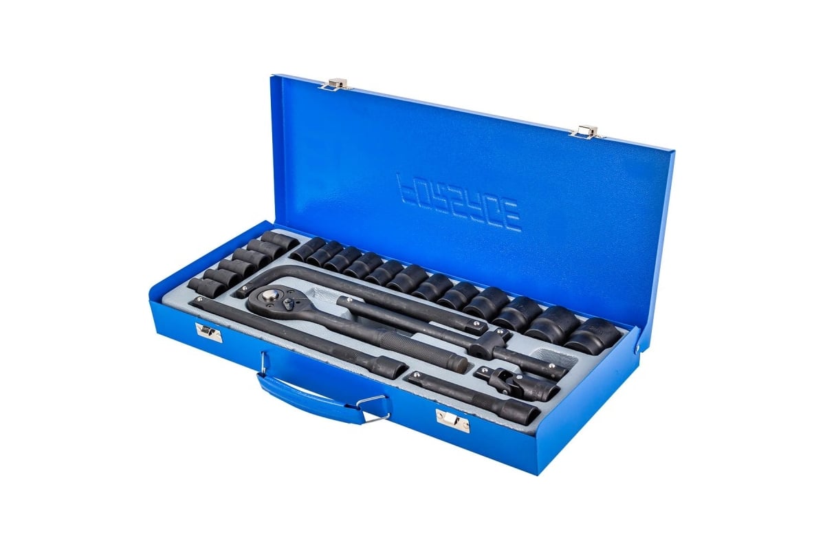 Набор инструментов Forsage 1/2" 6 гранные, 24 предмета F-4245B-5MPB ...