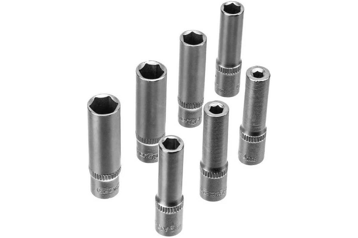 Набор инструментов СИБРТЕХ 1/2", 3/8", 1/4", пластиковый кейс 172 предм ...