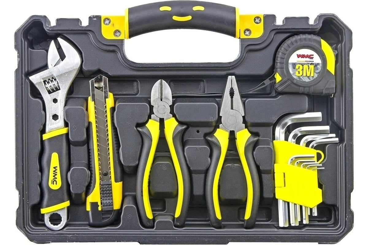 Набор шарнирно-губцевого инструмента WMC TOOLS 60 предметов WMC-2060(47331) - выгодная цена ...