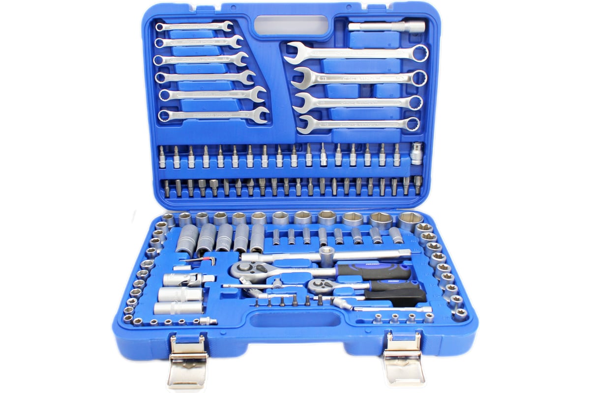 Набор автомобильного инструмента ВАРЯГ 130 предметов НИ-130 (1/2) 95134 ...