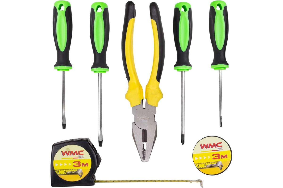 Набор инструментов WMC TOOLS 7 предметов WMC-777(60900) - выгодная цена ...