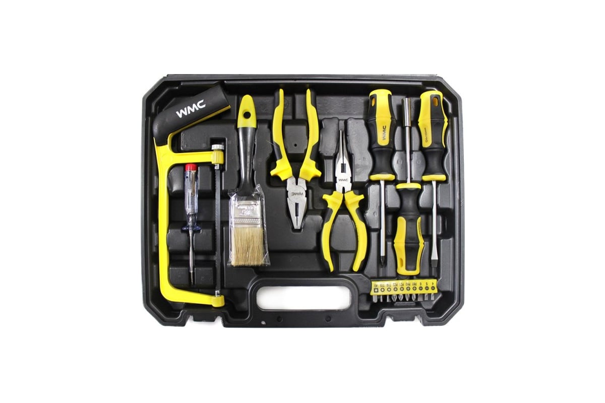 Набор инструментов WMC TOOLS 102пр, 1/4, 20102 - выгодная цена, отзывы ...