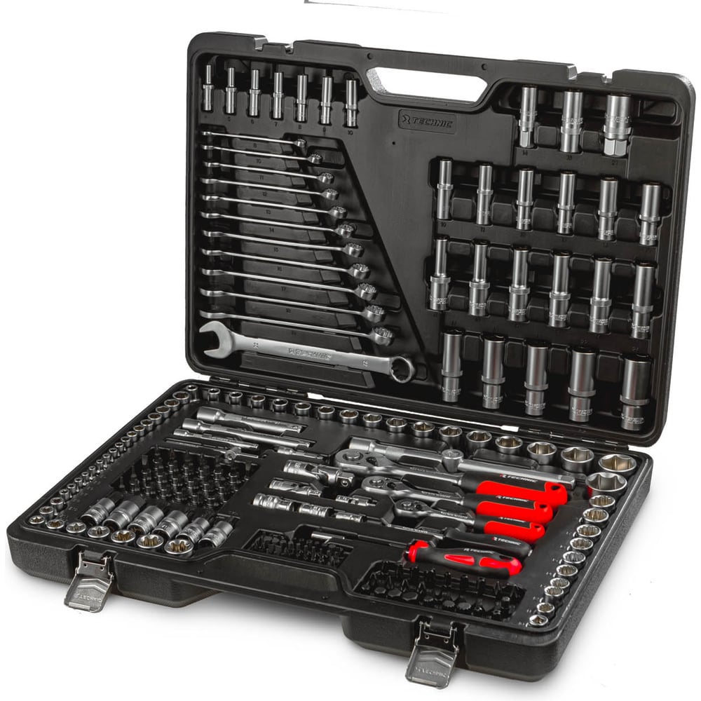 Набор ручных инструментов RUNTEC TECHNIC 216 предметов 1/2, 3/8, ¼" RT-HT216T - выгодная цена ...