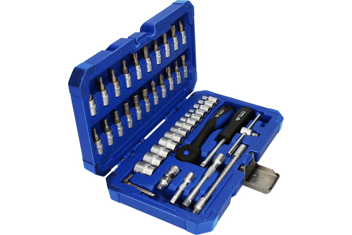 Набор торцевых ключей Brilliant Tools 1/4'', 46 шт BT020046 - выгодная ...