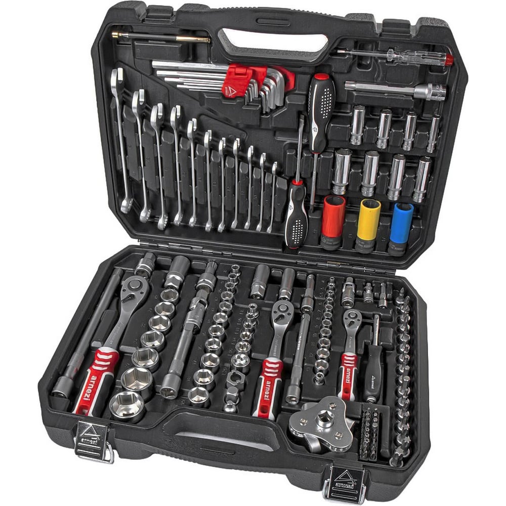 Набор инструментов Arnezi 1/4"DR, 1/2"DR, 3/8" 127 предметов DR R0900127 - выгодная цена, отзывы ...
