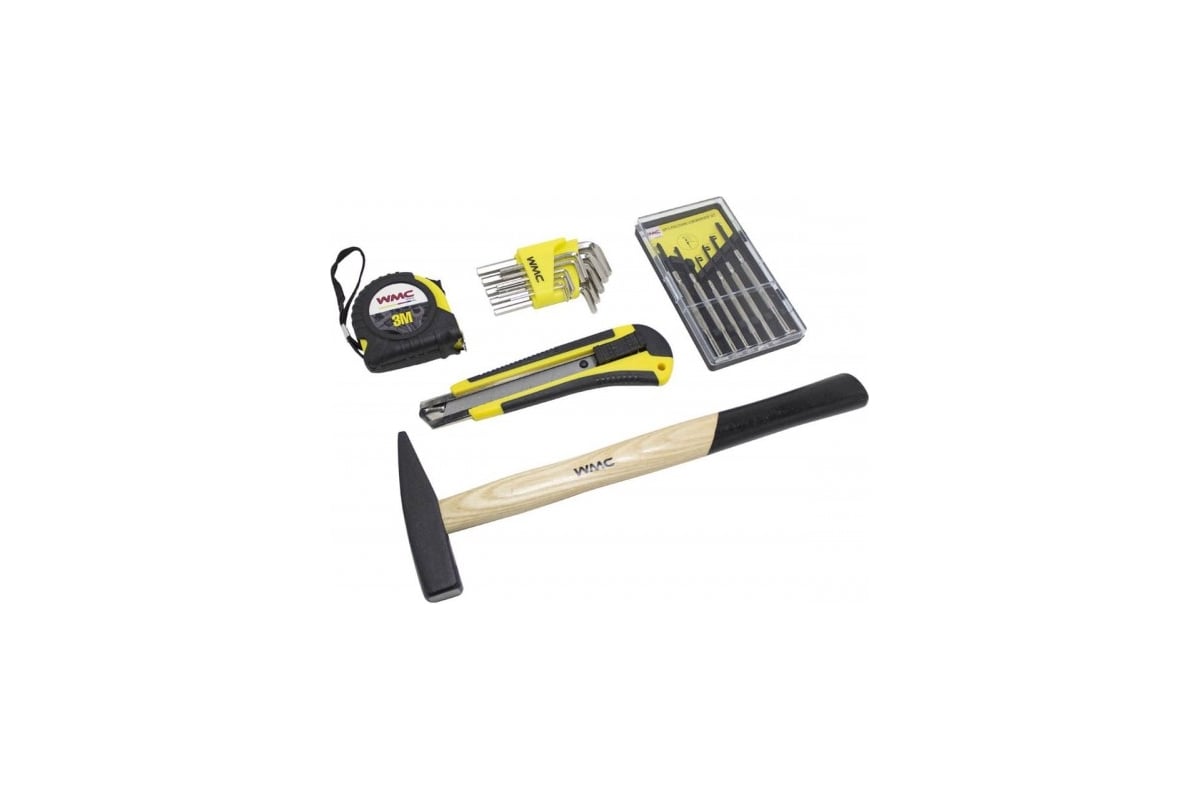 Набор инструмента WMC TOOLS 91 пр. в чемодане WMC-1091 WMC-1091(50706 ...