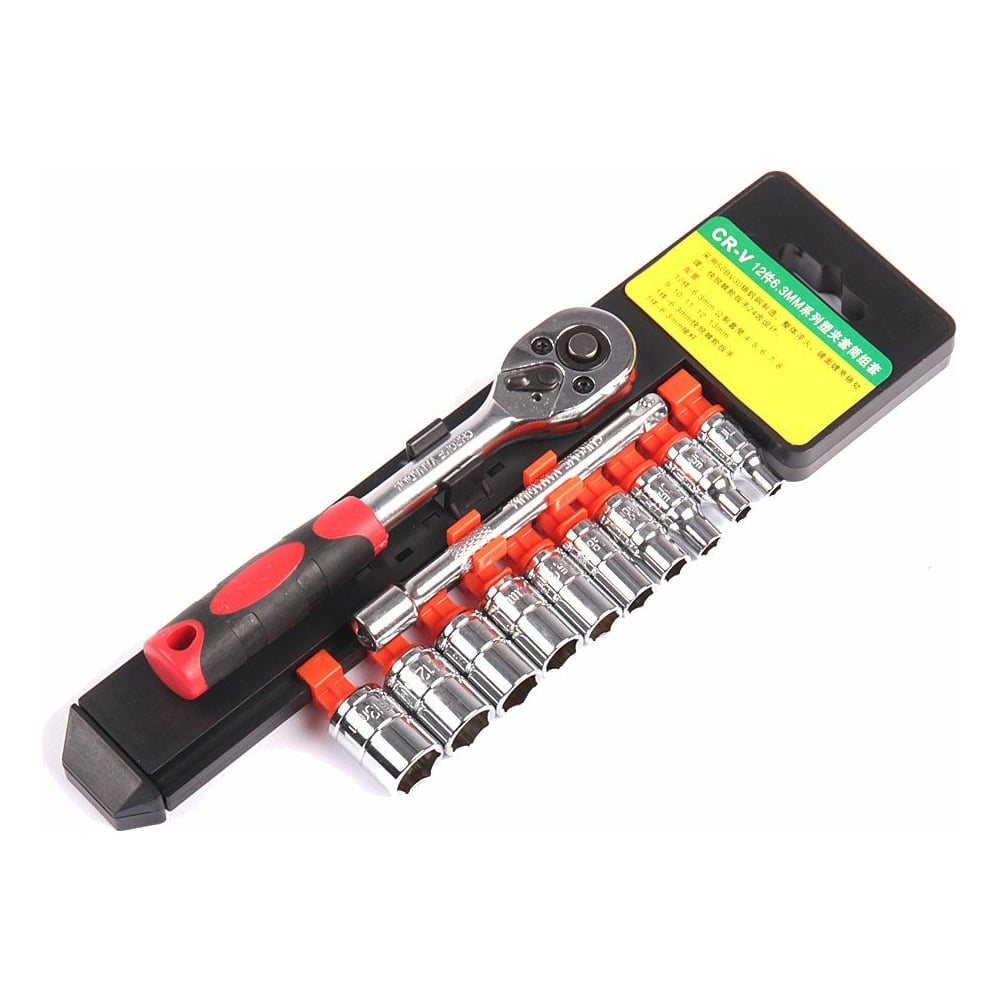 Набор головок с трещоткой Dreamcar 1/4" 12 шт. DC-000-0791404 ...