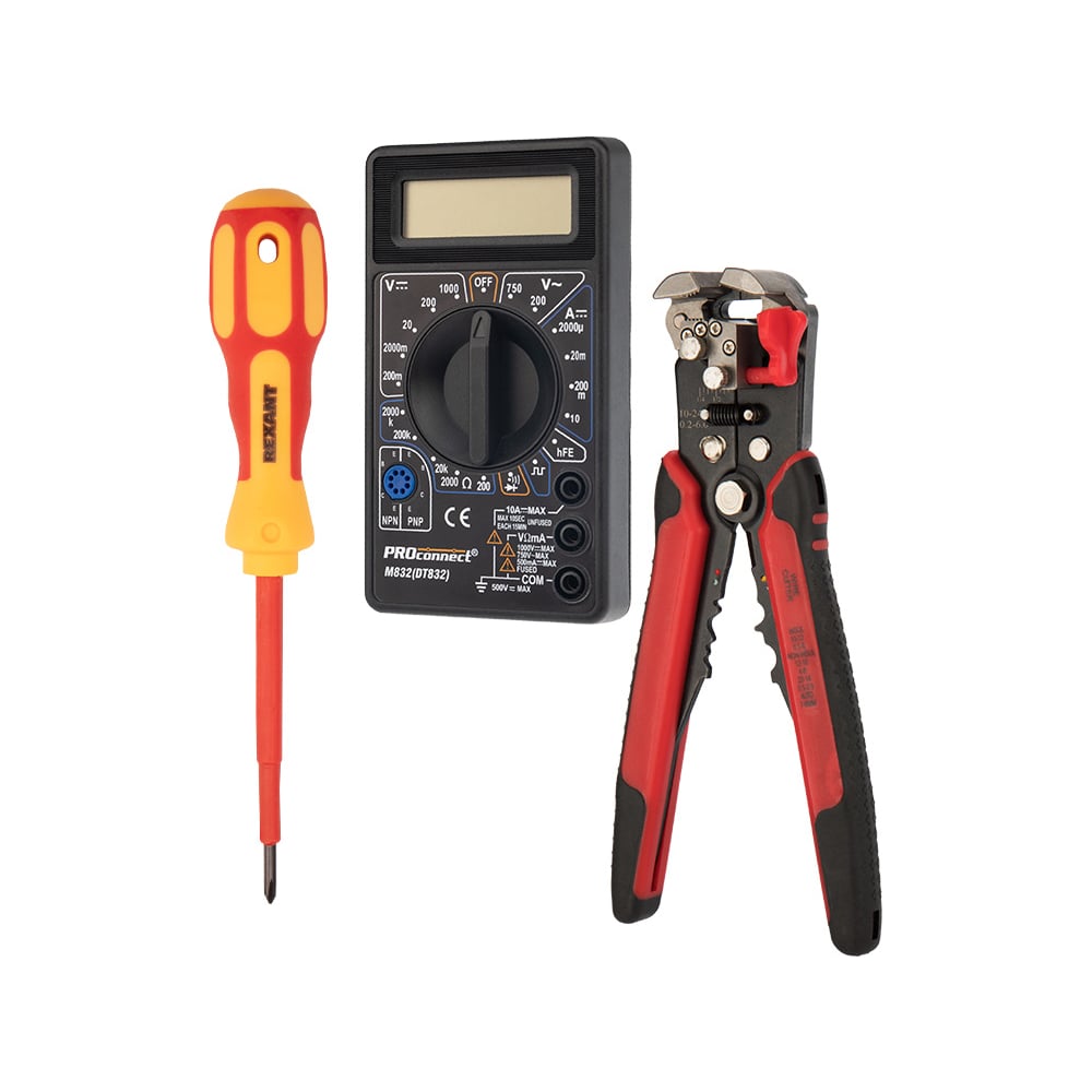 Набор инструмента REXANT Продвинутый монтажник 12-1006-12 - выгодная цена, отзывы ...