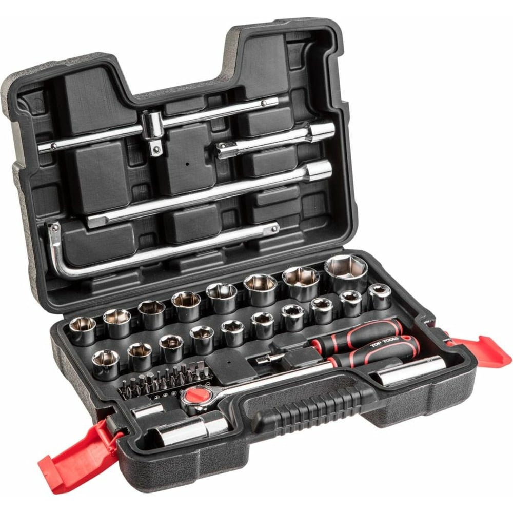 Набор торцевых ключей 1/4, 1/2 47 штук Top Tools 38D550 - выгодная цена ...