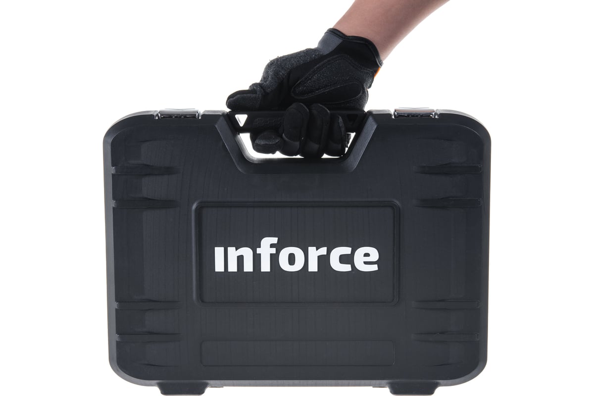 Набор инструментов Inforce 85 предметов 1/2", 1/4" Inforce, Сталь Cr-V ...