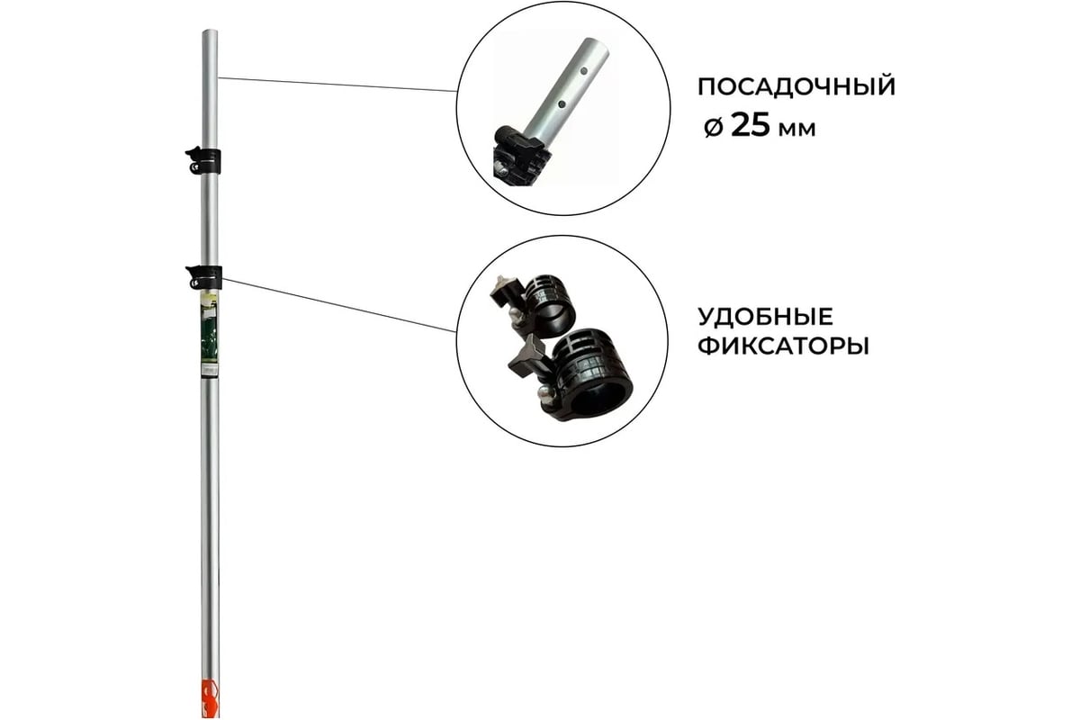 Садовая ножовка SKRAB со штангой 5м телескопическая 28154 - выгодная ...