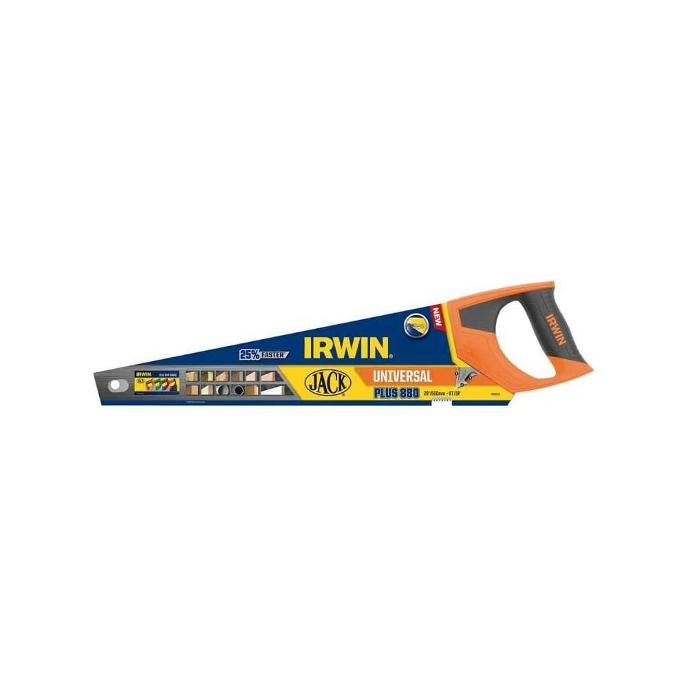 Ножовка Irwin Jack Plus 880-500мм 8T 10505212 - выгодная цена, отзывы ...