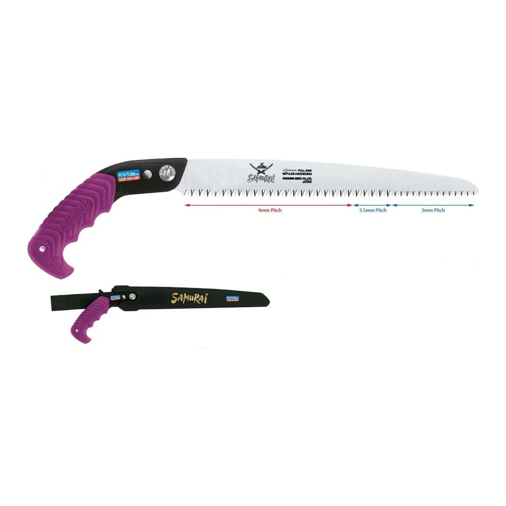 Пила с прямым полотном с переменным шагом в чехле, с поясным креплением ...