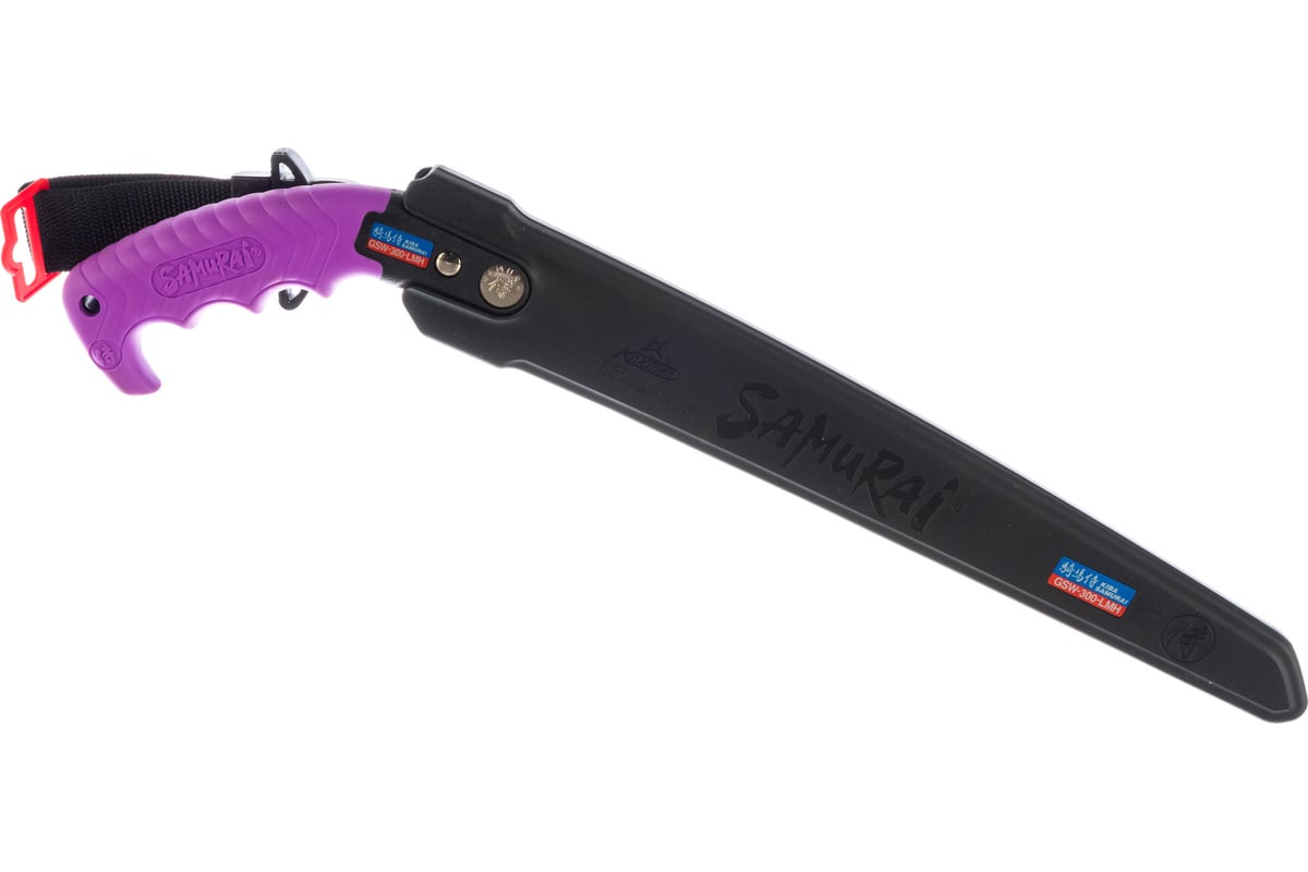 Пила с прямым полотном с переменным шагом в чехле, с поясным креплением ...