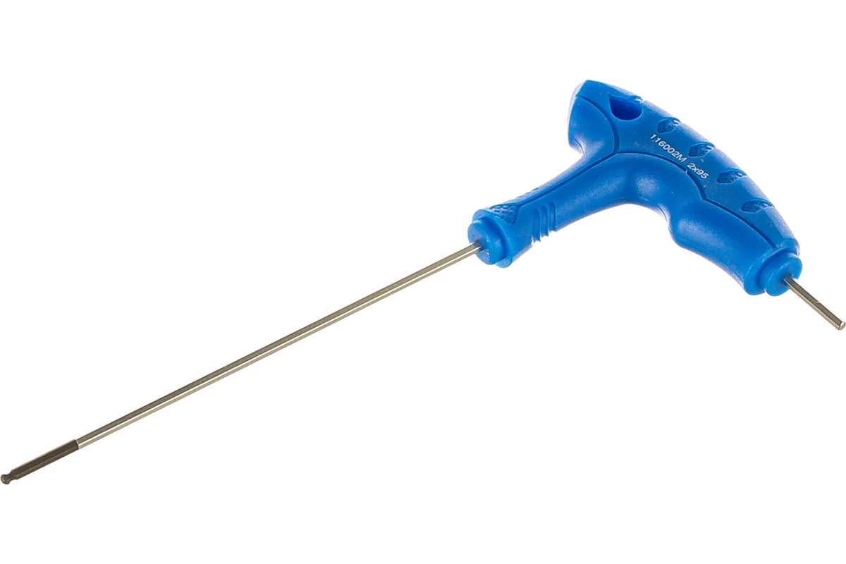 L-образный шестигранник KING TONY 2 мм, с шаровым окончанием 116002M ...