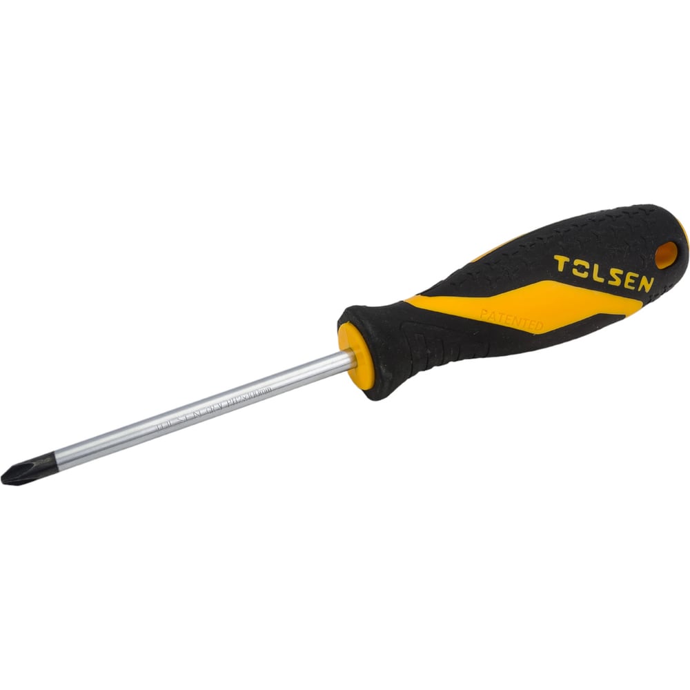 Крестовая отвертка TOLSEN GRIPro Phillips №2, 100 мм 20154 - выгодная ...