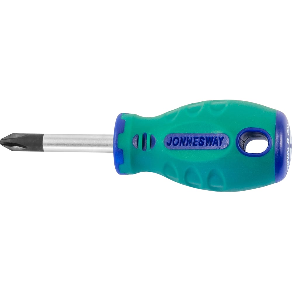 Стержневая крестовая отвертка Jonnesway D71P238 ANTI-SLIP GRIP, PH2x38 ...