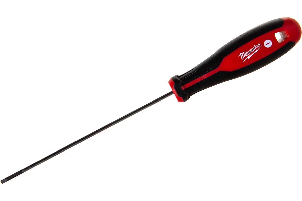 Магнитная отвертка с трехгранной рукояткой Milwaukee SL 0,5x3x150 ...
