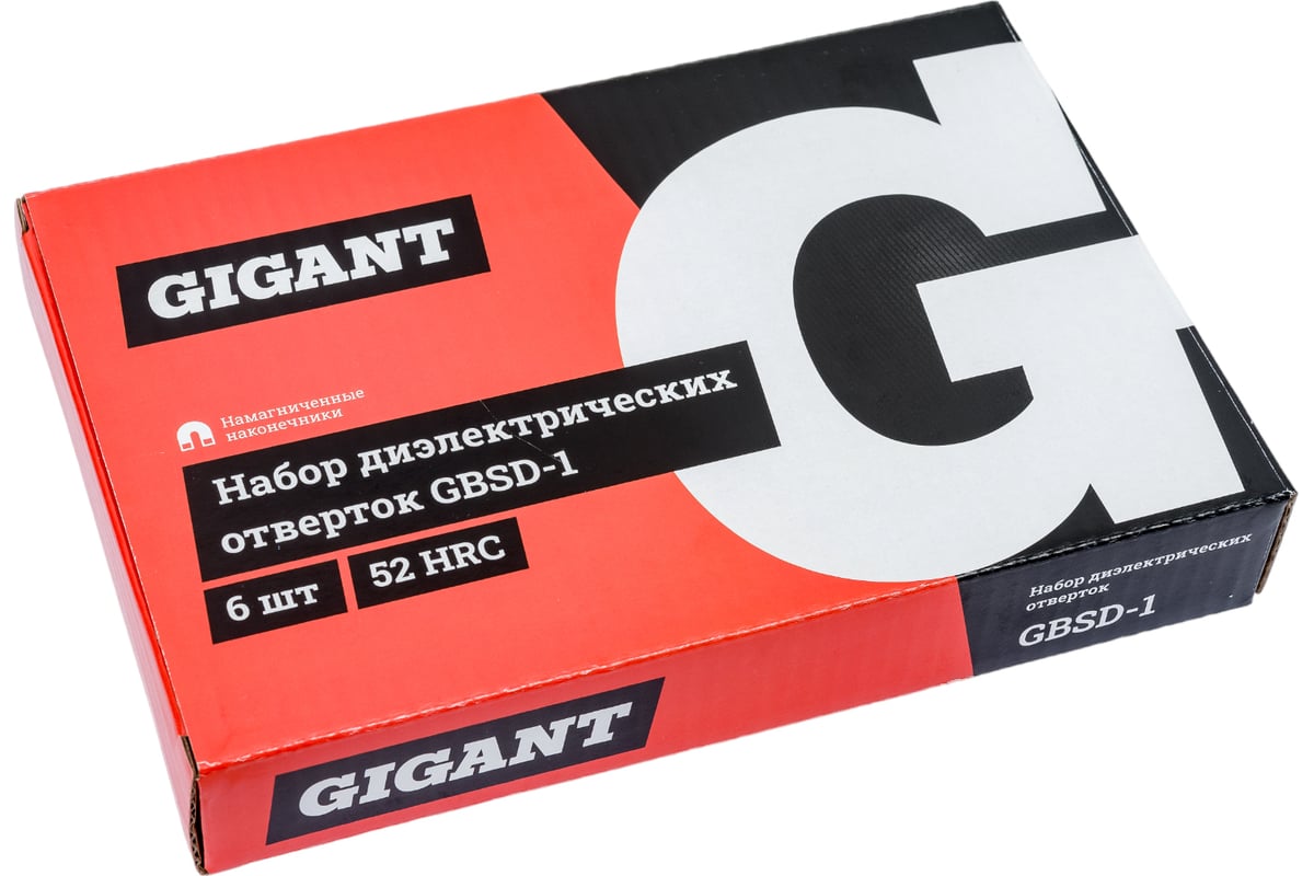 Набор диэлектрических отверток 6 шт Gigant GBSD-1 - выгодная цена ...