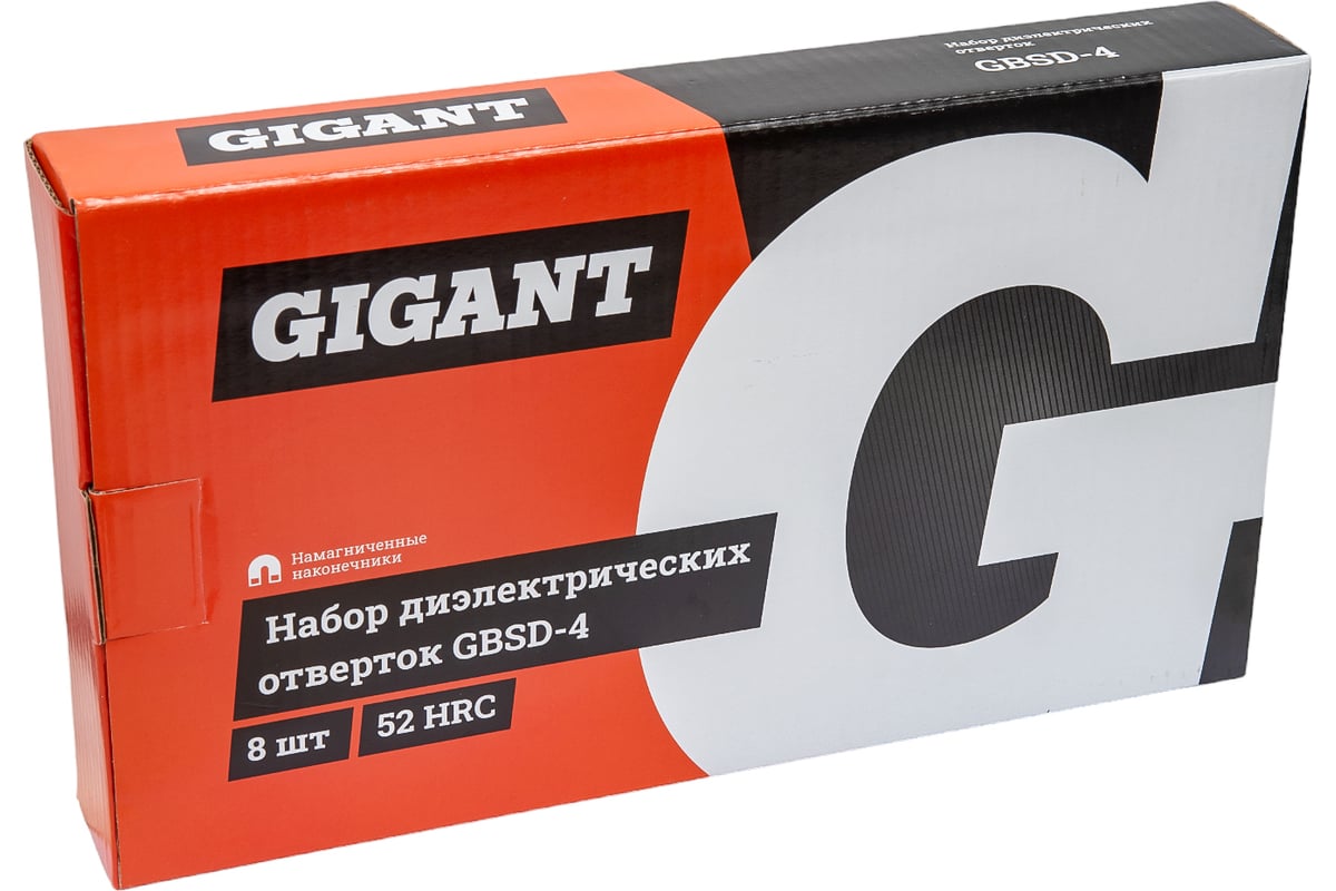 Набор диэлектрических отверток 8 шт Gigant GBSD-4 - выгодная цена ...