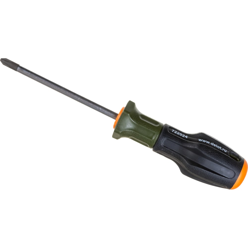 Отвертка c 3-х компонентной ручкой Дело Техники PH2x100 мм 722024 ...