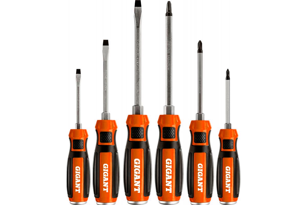 Набор ударных отверток Gigant GBSIS-6 - выгодная цена, отзывы ...