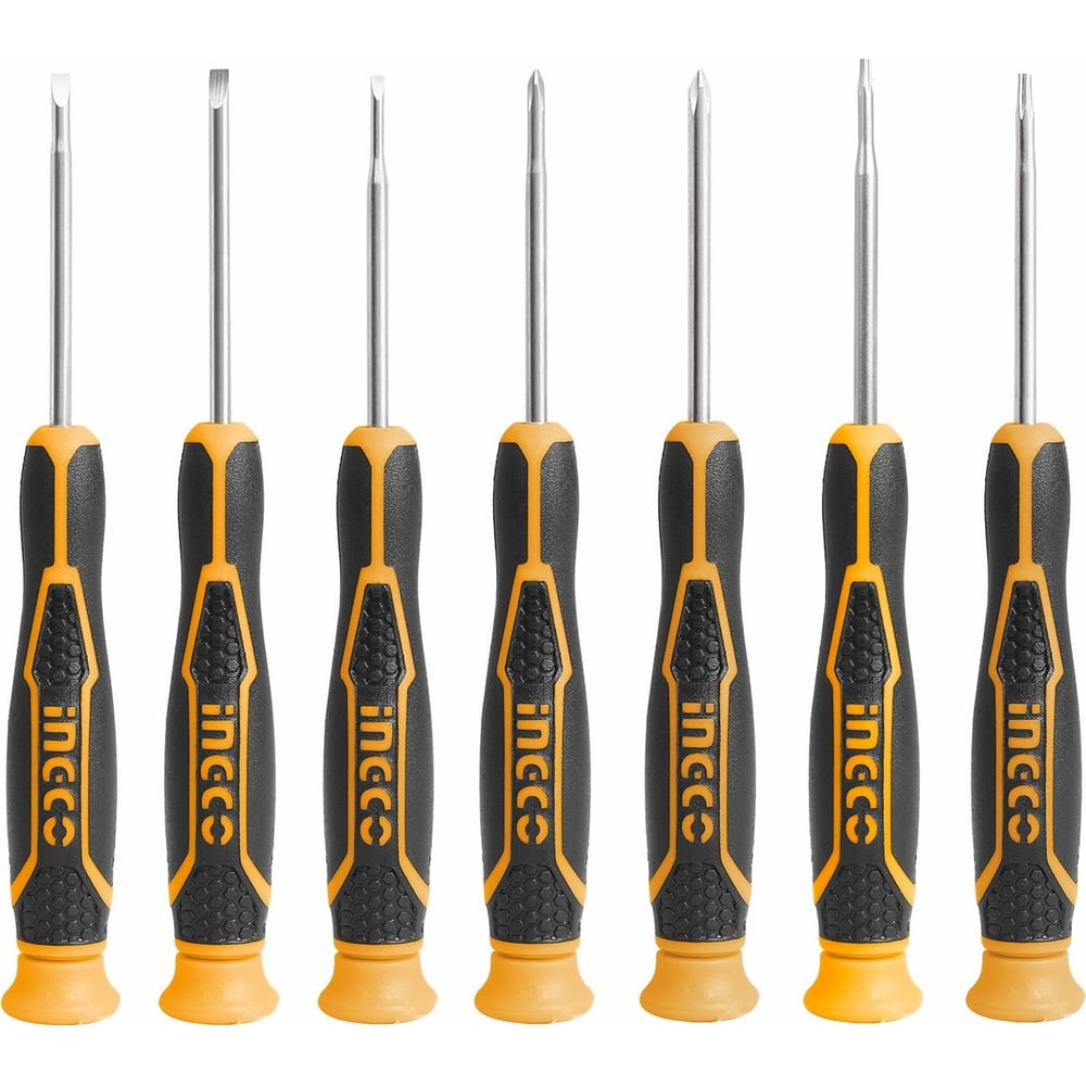Набор отвёрток для точных работ INGCO 7 шт INDUSTRIAL HKSD0718 ...