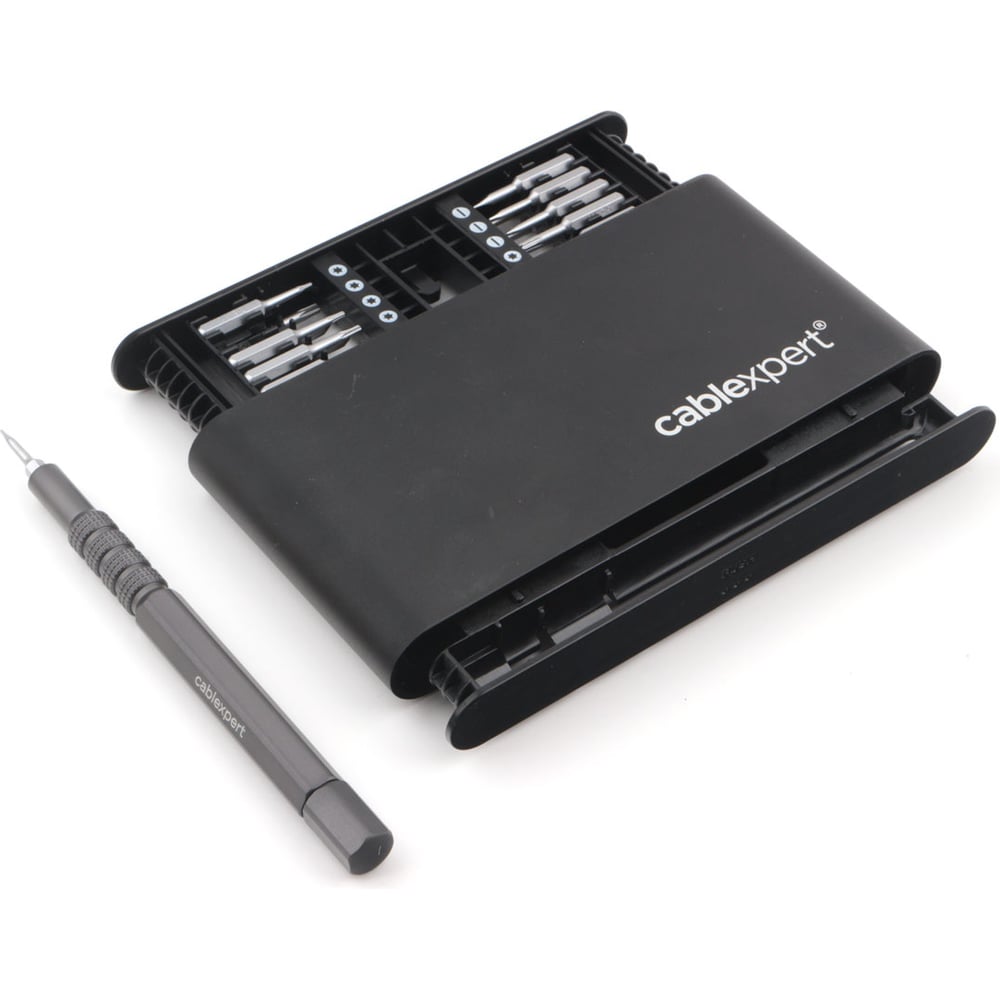 Отвертка с набором бит Cablexpert, 21 предмет TK-SD-09R - выгодная цена ...