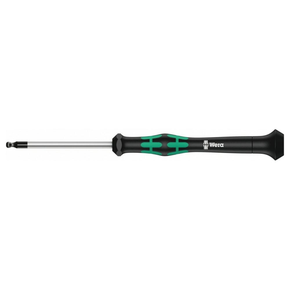 Шестигранная отвертка WERA Kraftform Micro 2052 сферическая головка ...