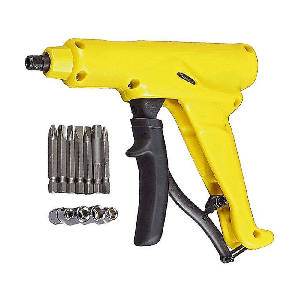 Пистолетная отвертка-автомат, 12 предметов ТЕВТОН 8-25-0013 - выгодная ...