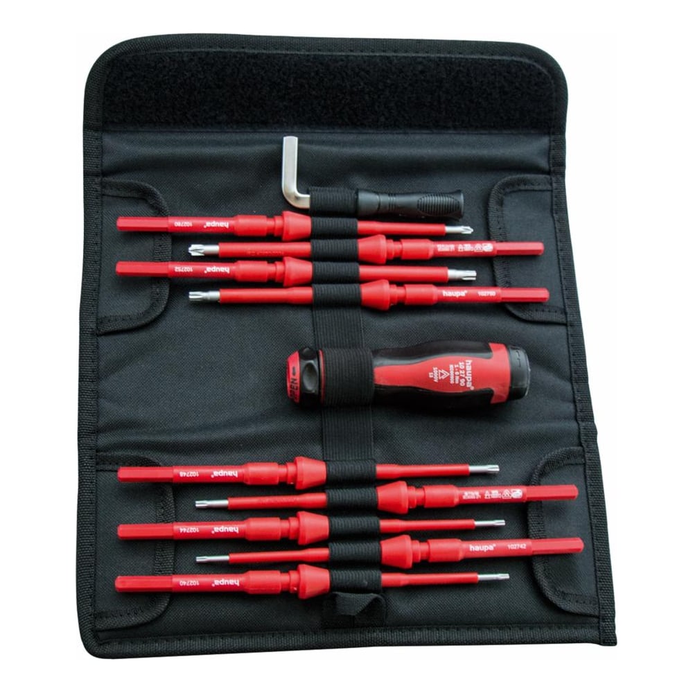 Отвертка со сменными насадками PH 0,5-3,5 Nm HAUPA Vario TQ VDE 102701 - выгодная цена, отзывы ...