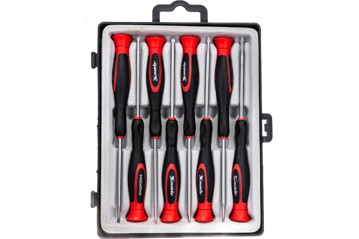 Универсальный набор отверток для точных работ 8шт, Crv MATRIX 11588 ...