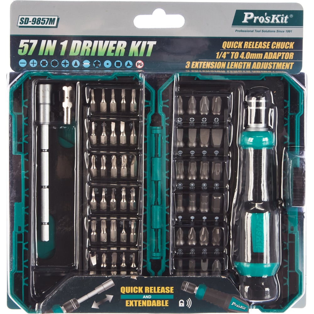 Набор отверток ProsKit SD-9857M 00352294 - выгодная цена, отзывы ...