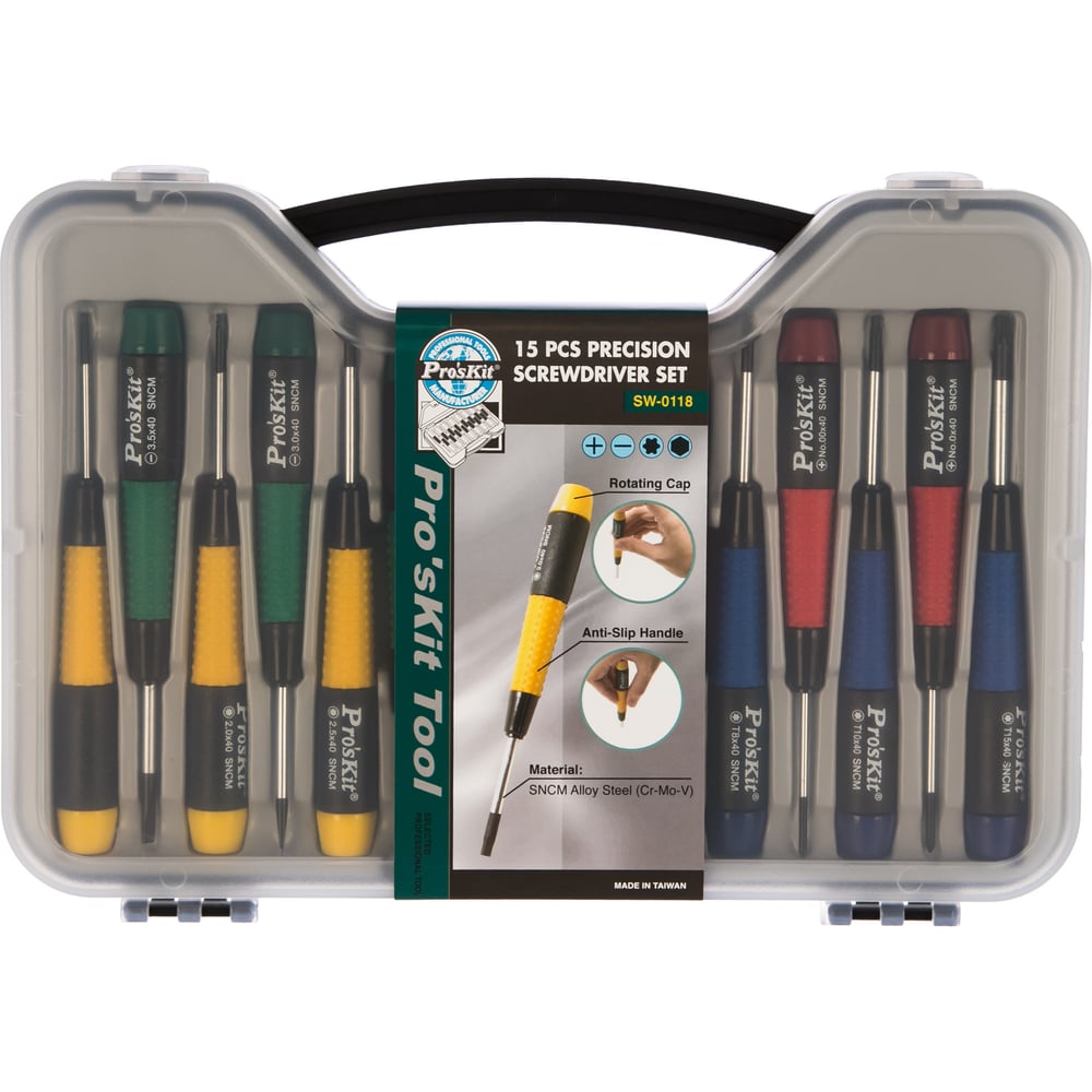 Набор отверток ProsKit SW-0118 00160607 - выгодная цена, отзывы ...