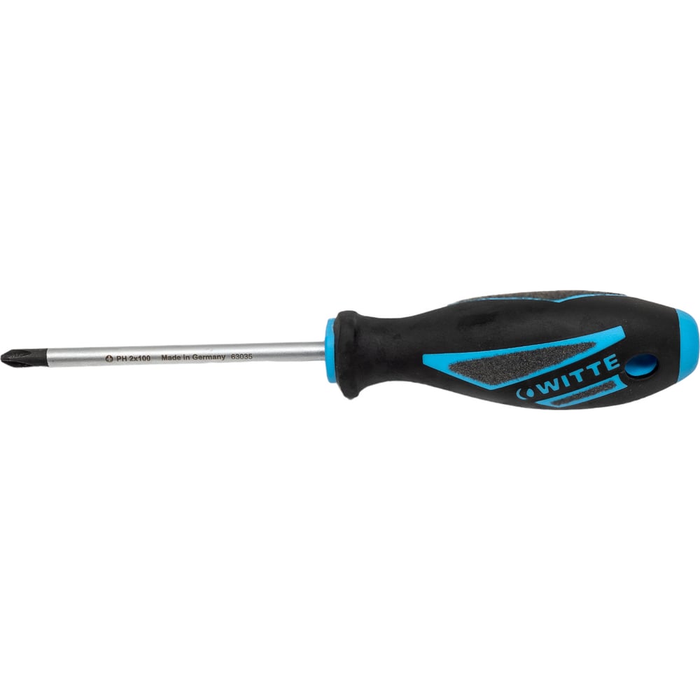 Крестовая отвертка WITTE MAXX plus PH2 6.0х100 мм 630352016 - выгодная ...
