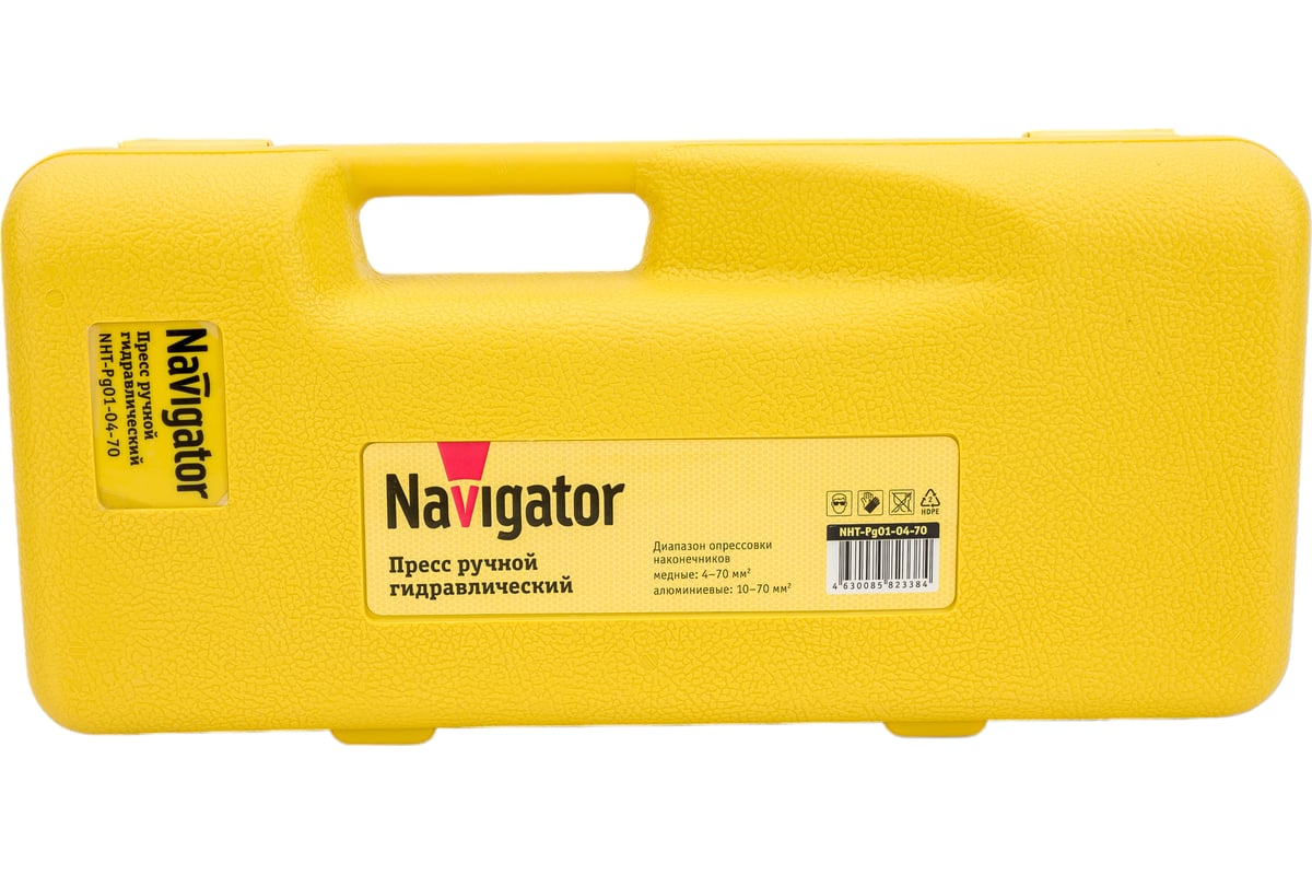 Гидравлический пресс Navigator 82 338 NHT-Pg01-04-70 /ручной, 4-70 мм2/ 82338 - выгодная цена ...