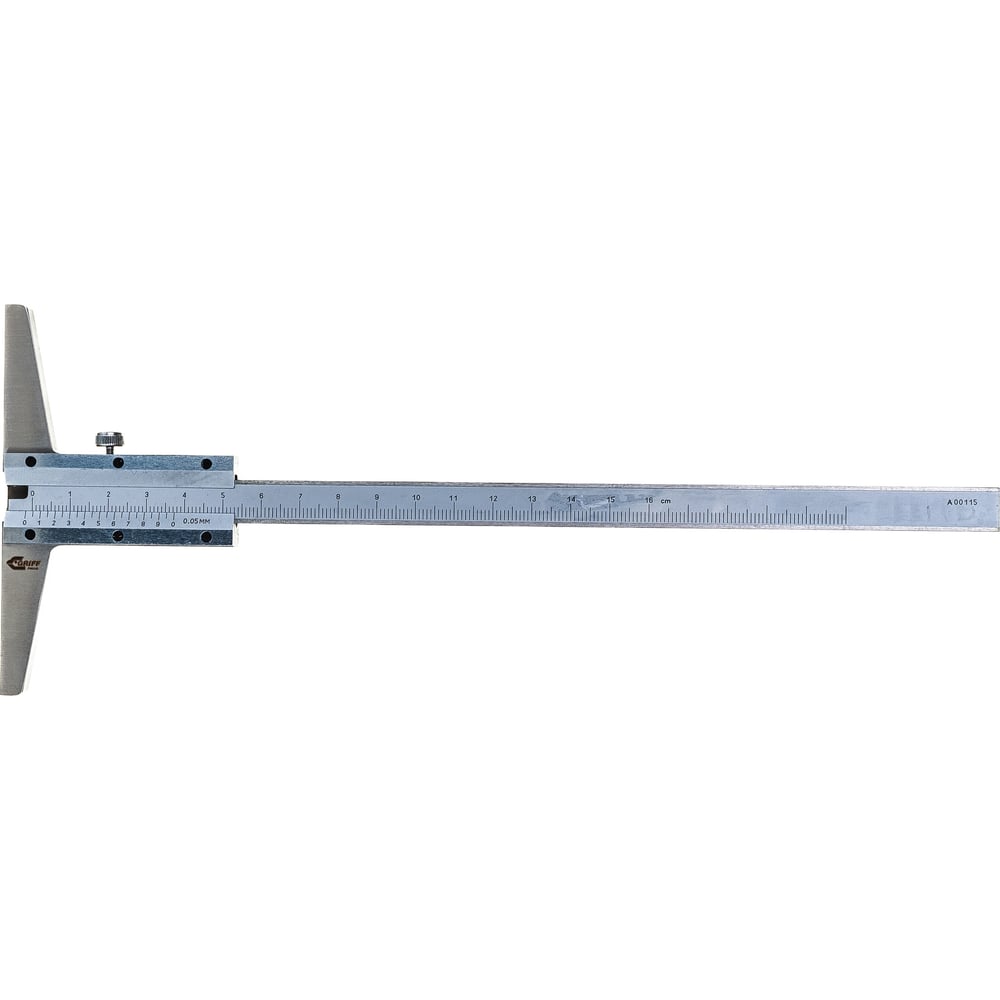 Штангенглубиномер GRIFF ШГ-160-0,05 ГОСТ 162-90 /пр-во Guilin Measuring ...