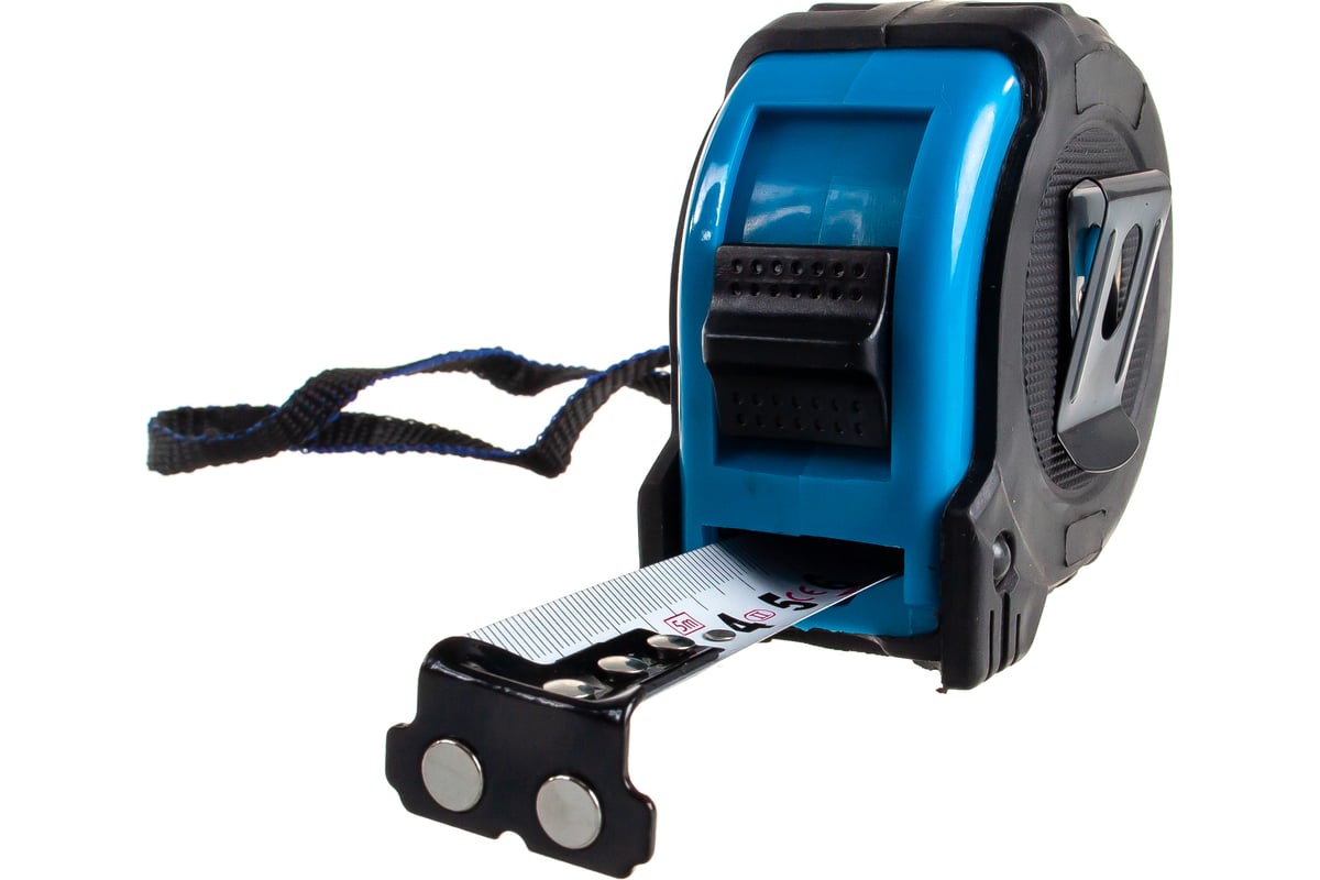 Рулетка БАРС Вектор 5 м х 25 мм, утолщенное полотно, магнитный зацеп ...