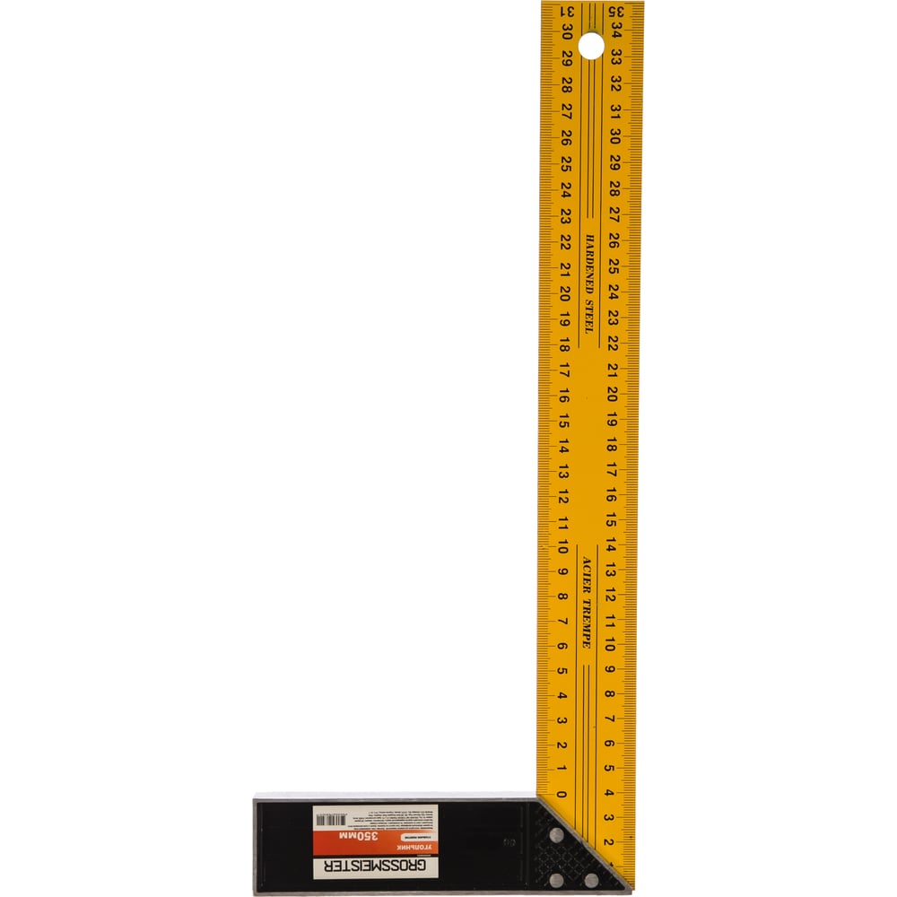 Угольник GROSSMEISTER 350 мм 009009003 - выгодная цена, отзывы ...