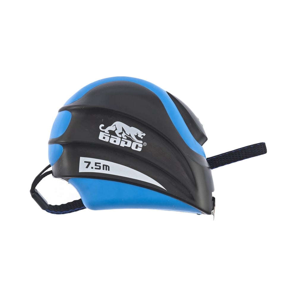 Рулетка БАРС Полимер 7.5 автоматическая фиксация эргономичная форма ...