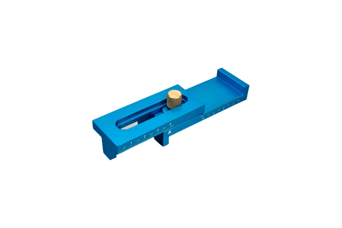 Раздвижная линейка с фиксатором и упором Uniq tool 80x30 мм UTM-0098C-1 ...