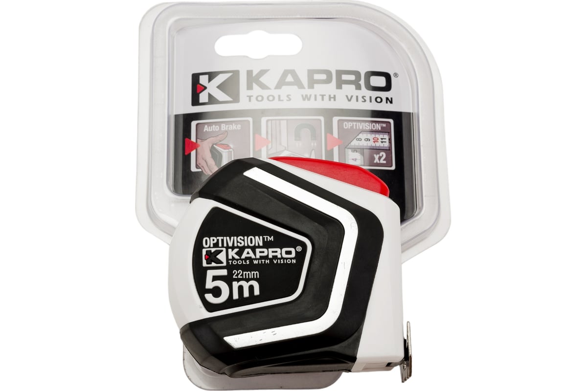 Рулетка Kapro магнитная, 5м 510-5М - выгодная цена, отзывы ...