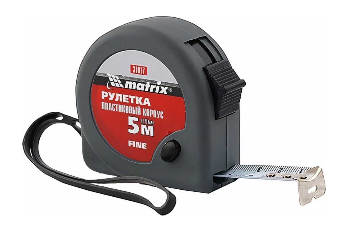 Рулетка 5 м х 19 мм Fine MATRIX 31017 - выгодная цена, отзывы ...