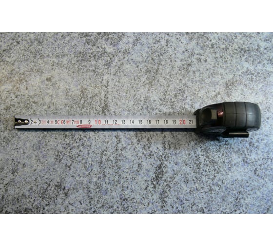 Рулетка GROSS Doppelhaken 3м x 16мм, односторонний зацеп, нейлон ...