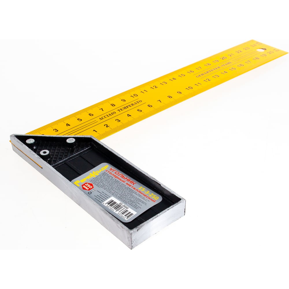 Столярный металлический угольник 250 мм РемоКолор 15-3-250 - выгодная ...