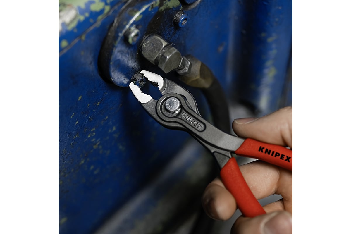 Клещи с фронтальным и боковым захватами Knipex TwinGrip зев 3-16 мм, L ...