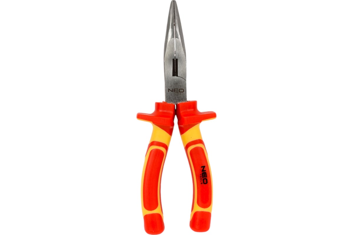 Изогнутые плоскогубцы NEO Tools 180 мм, 1000V , CrV, полированные 01 ...